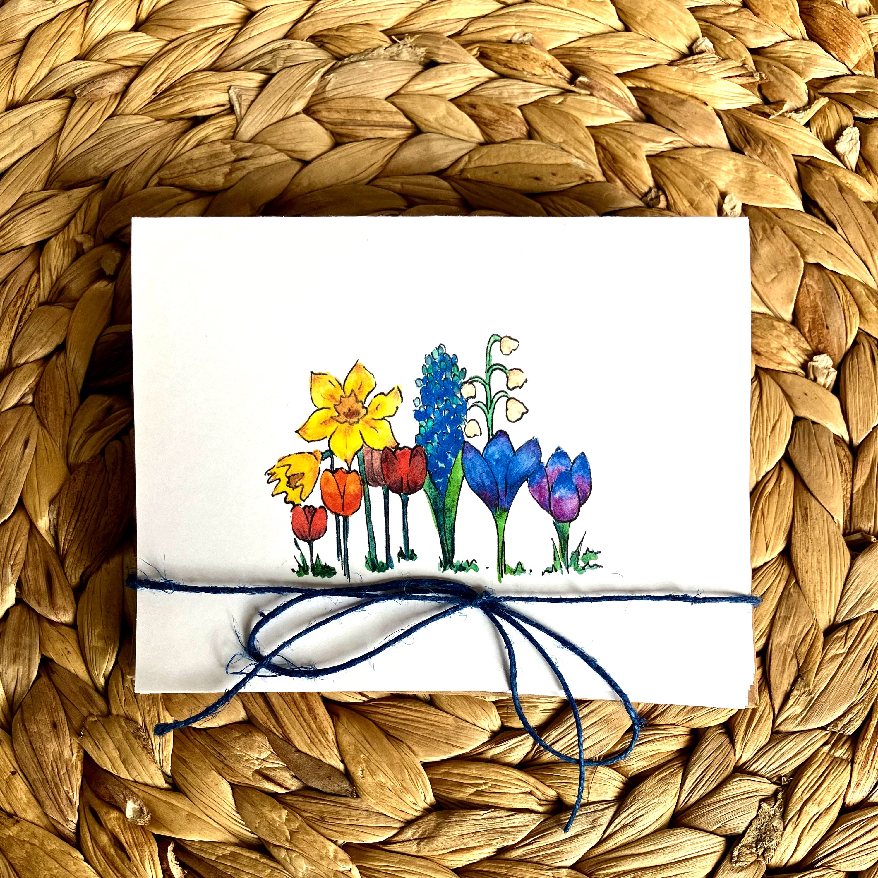 Spring Flowers Card – Sarah McConnell Design
